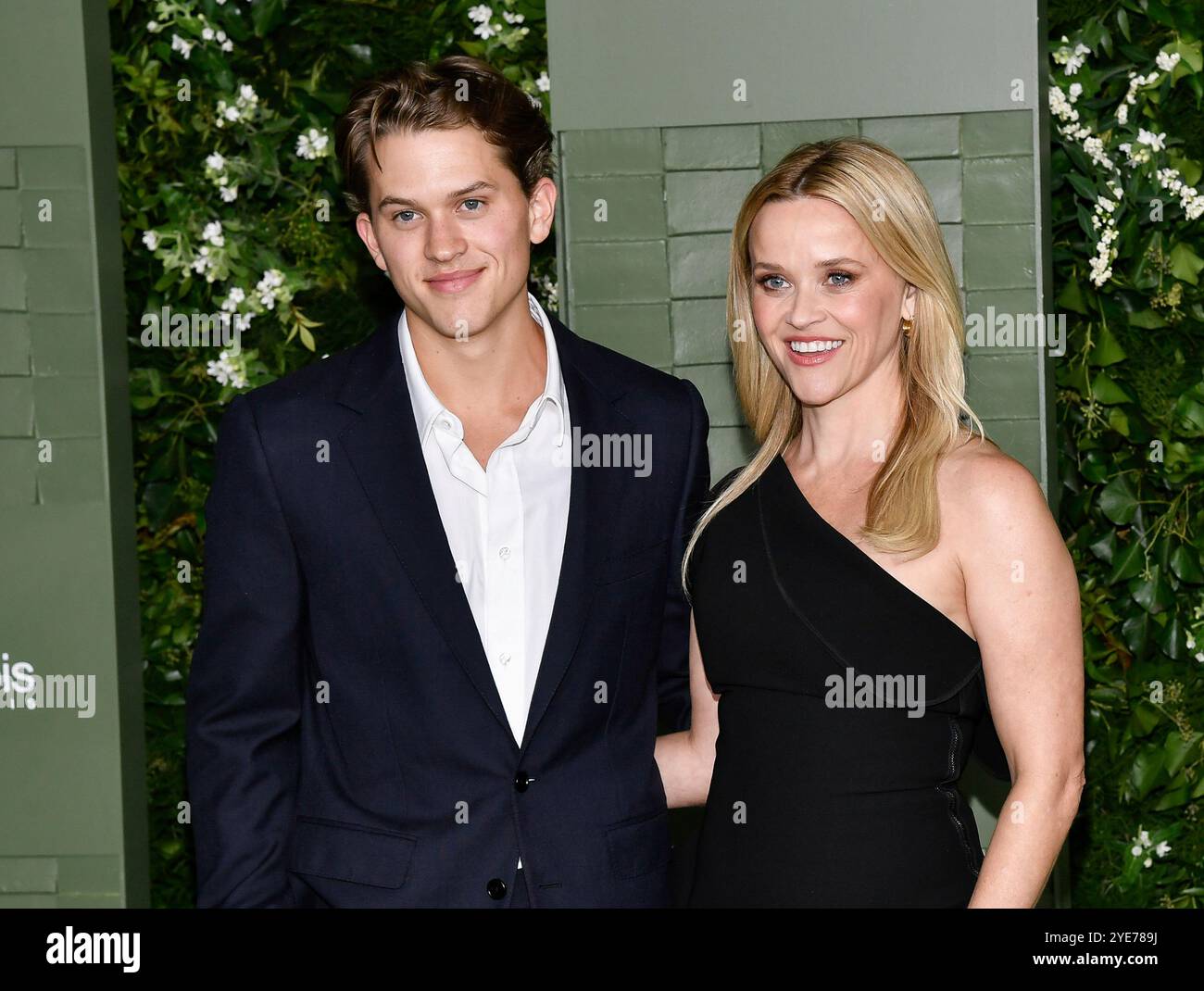 Reese Witherspoon, right, and son Deacon Phillippe attend the WSJ ...