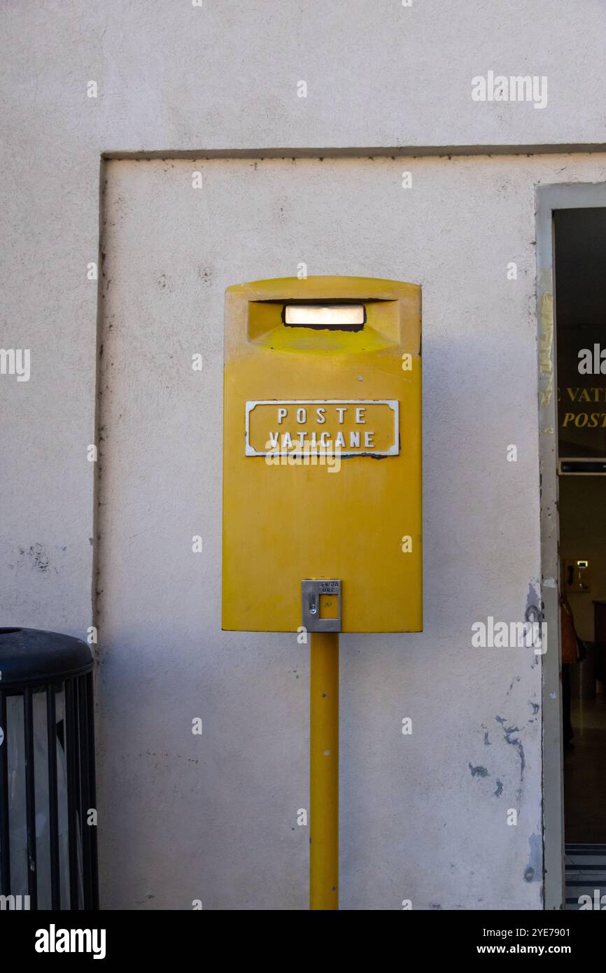 Vatican City mailbox in Rome, Vatican City Stock Photo - Alamy