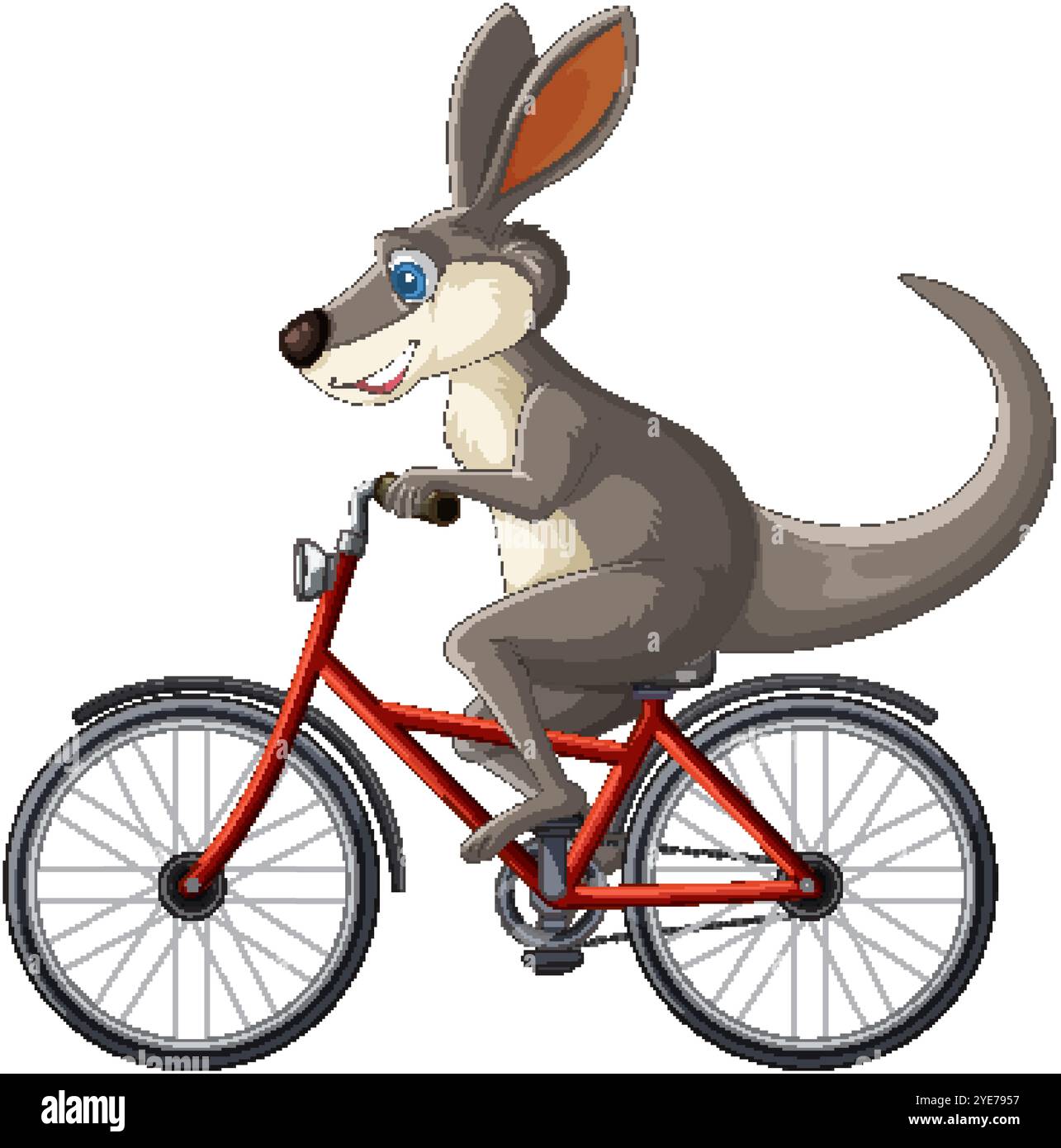 Kangaroo exploration Stock Vector Images - Alamy