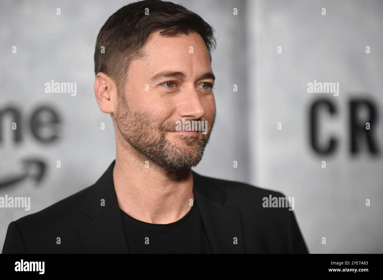 Ryan Eggold arrives to the premiere of "Cross" on Tuesday, Oct. 29 ...