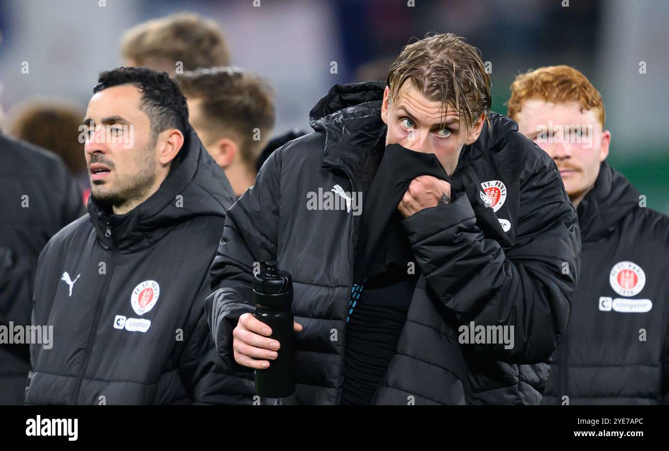 Leipzig, Germany. 29th Oct, 2024. Soccer: DFB Cup, RB Leipzig - FC St ...