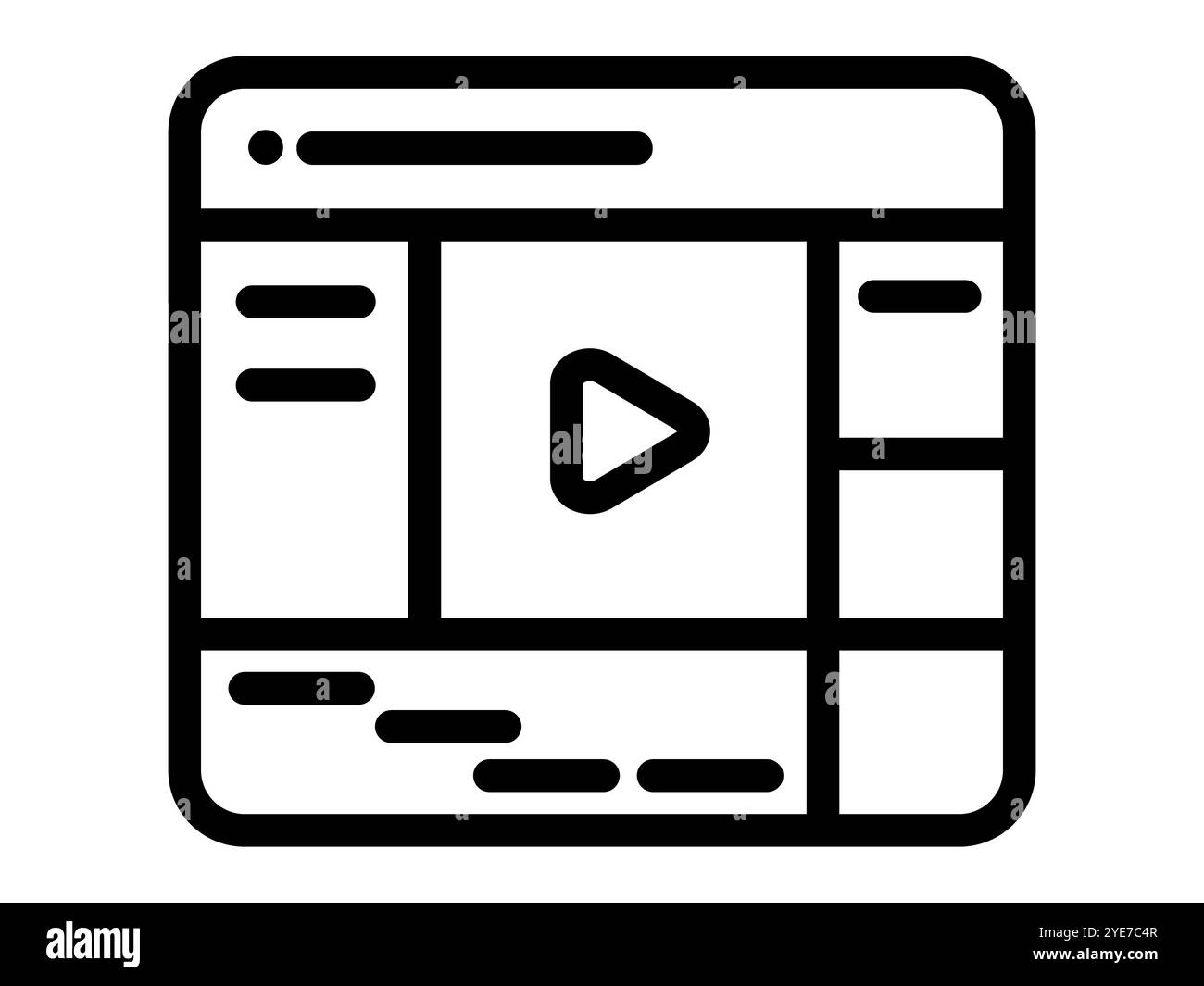 Video editing application Cut Out Stock Images & Pictures - Alamy