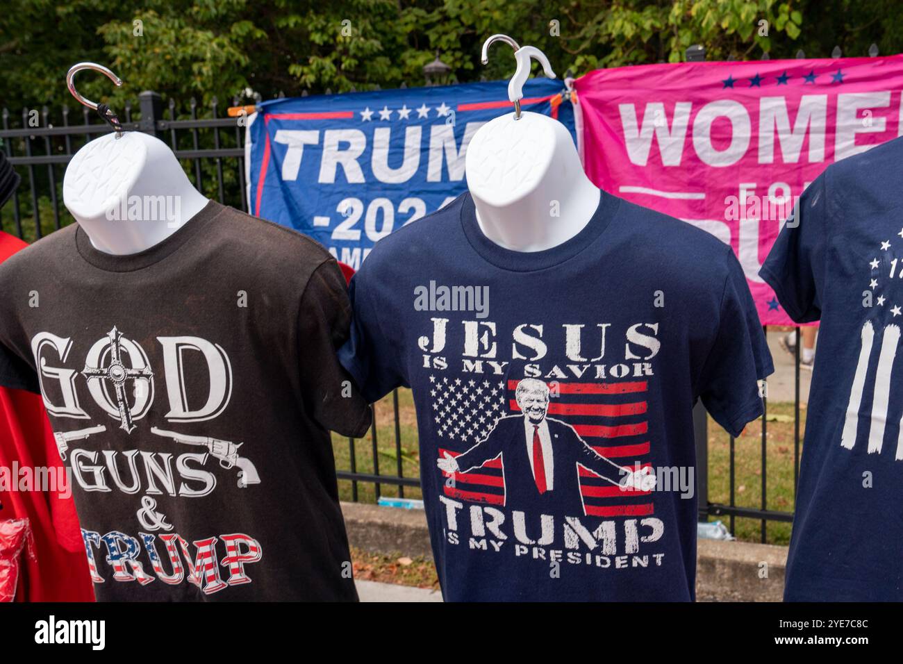 Vendors sell Trump election merchandise outside Georgia Tech before ...