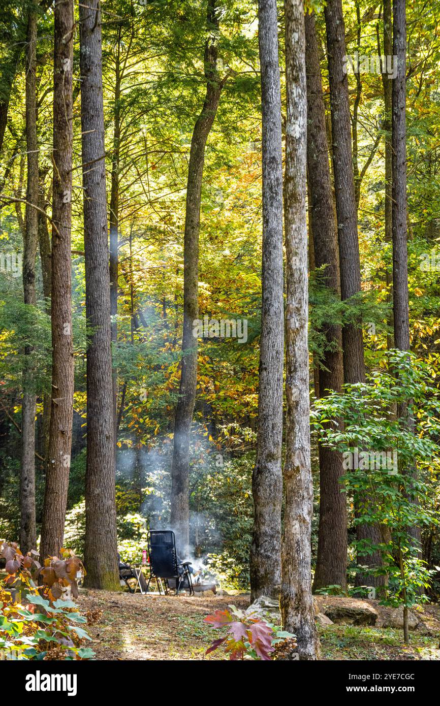 Vogel state park campfire hi-res stock photography and images - Alamy