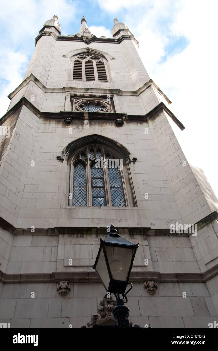 The Church of St Dunstan in the East was originally built around 1100 ...