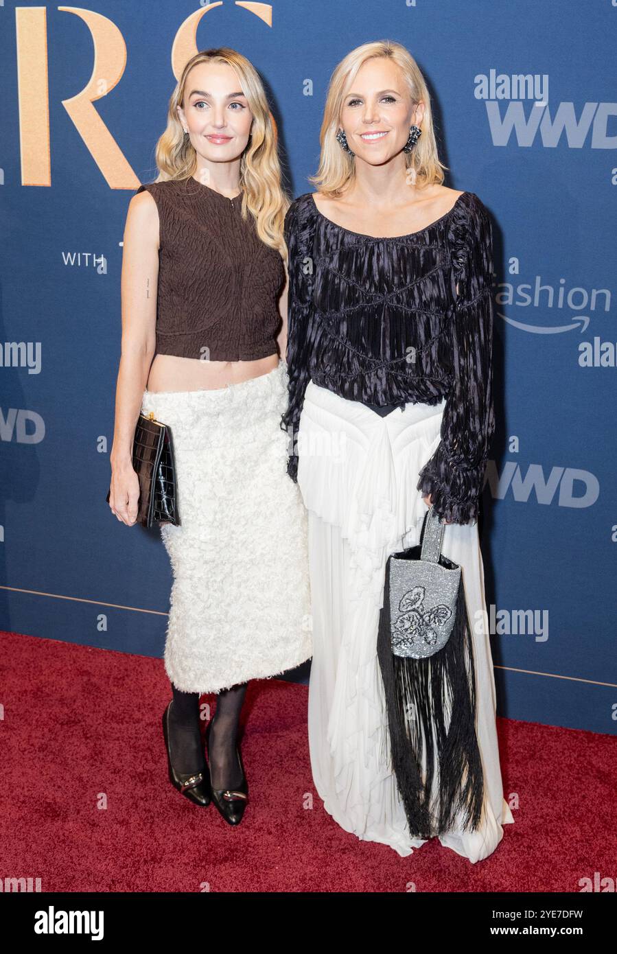 New York, NY, USA, 29 October, 2024: Chloe Fineman and Tory Burch ...
