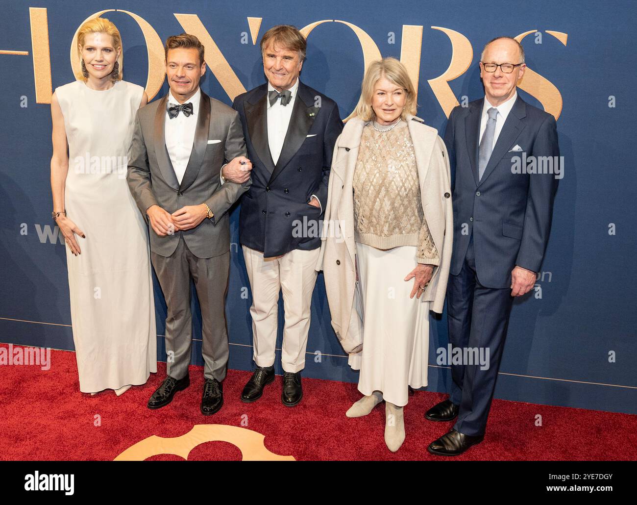New York, NY, USA, 29 October, 2024: Amanda Smith, Ryan Seacrest ...