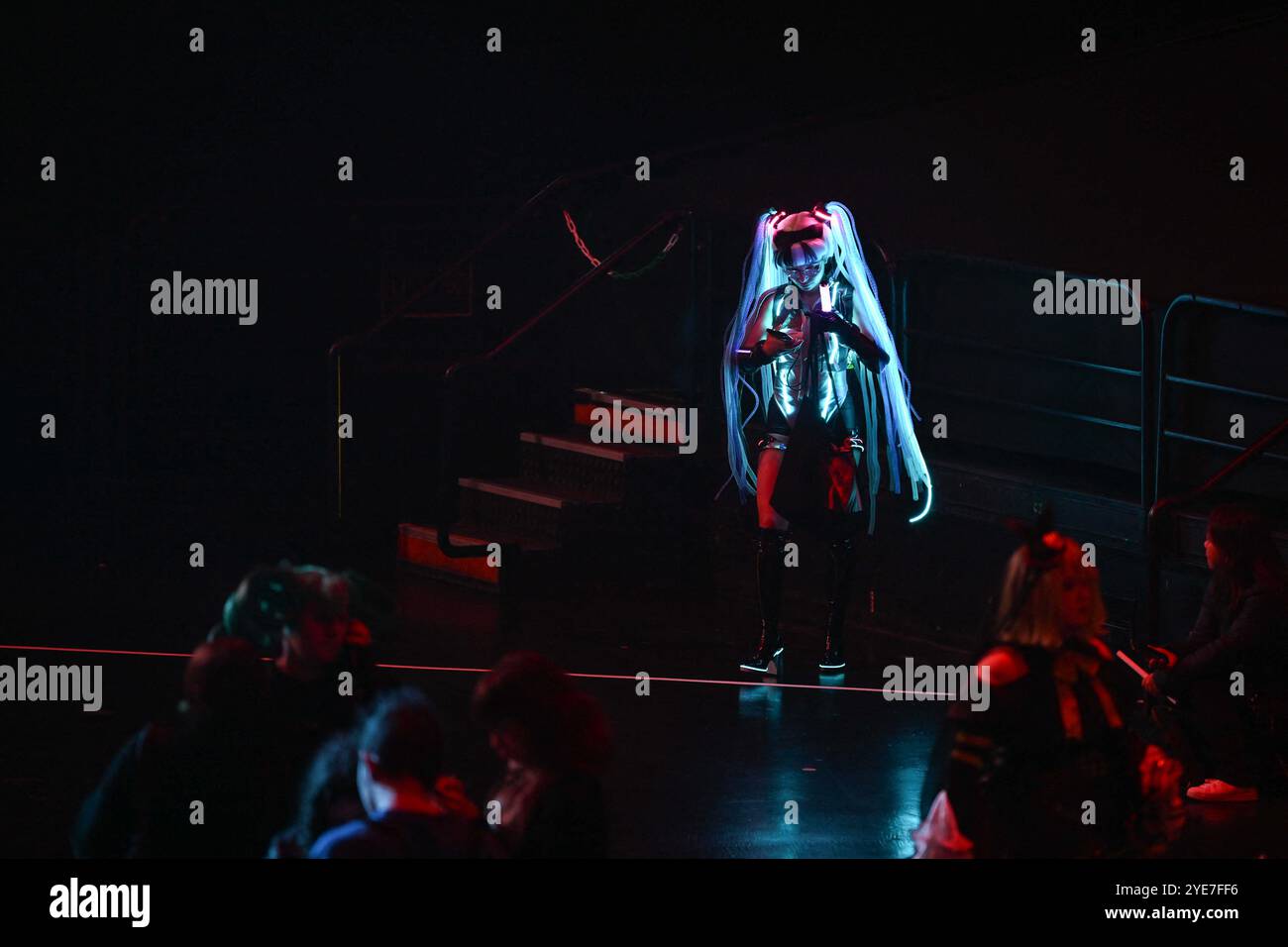 Hatsune miku performs hi-res stock photography and images - Alamy