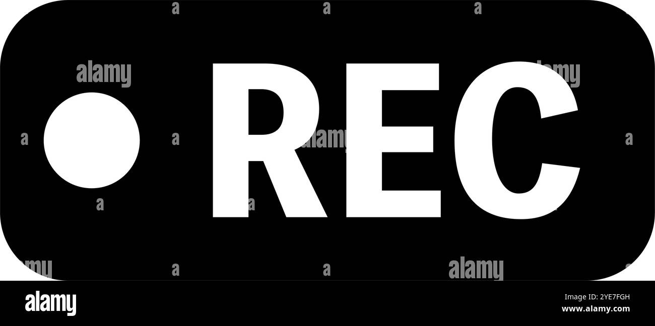 Surveillance camera recording in progress symbol, Crime Prevention and ...