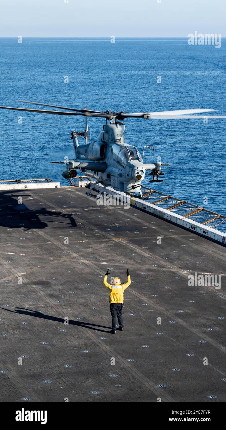 U.S. Navy Aviation Boatswain’s Mate (Handling) 2nd Class Michael ...