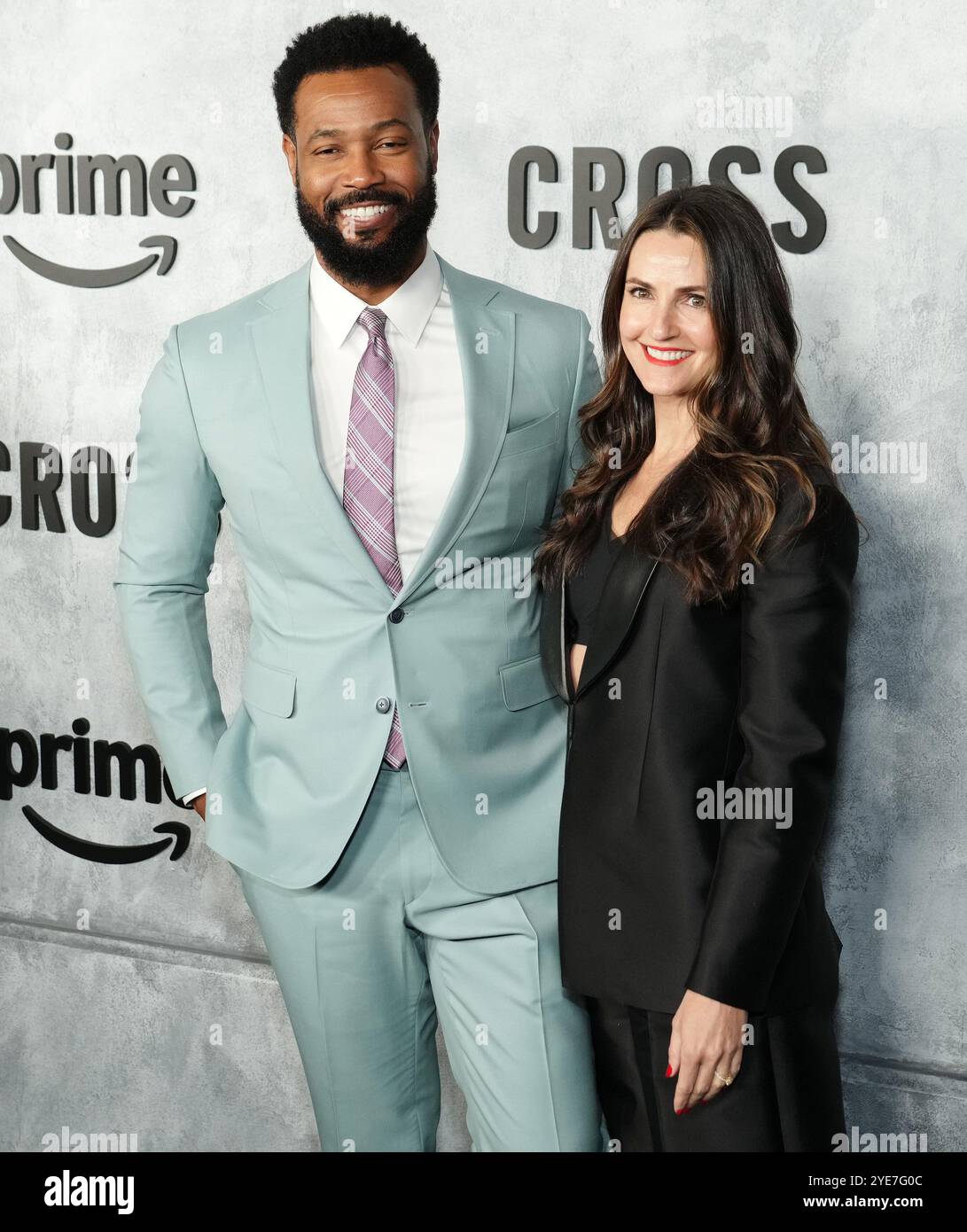 Los Angeles, USA. 29th Oct, 2024. (L-R) Isaiah Mustafa and Lisa ...