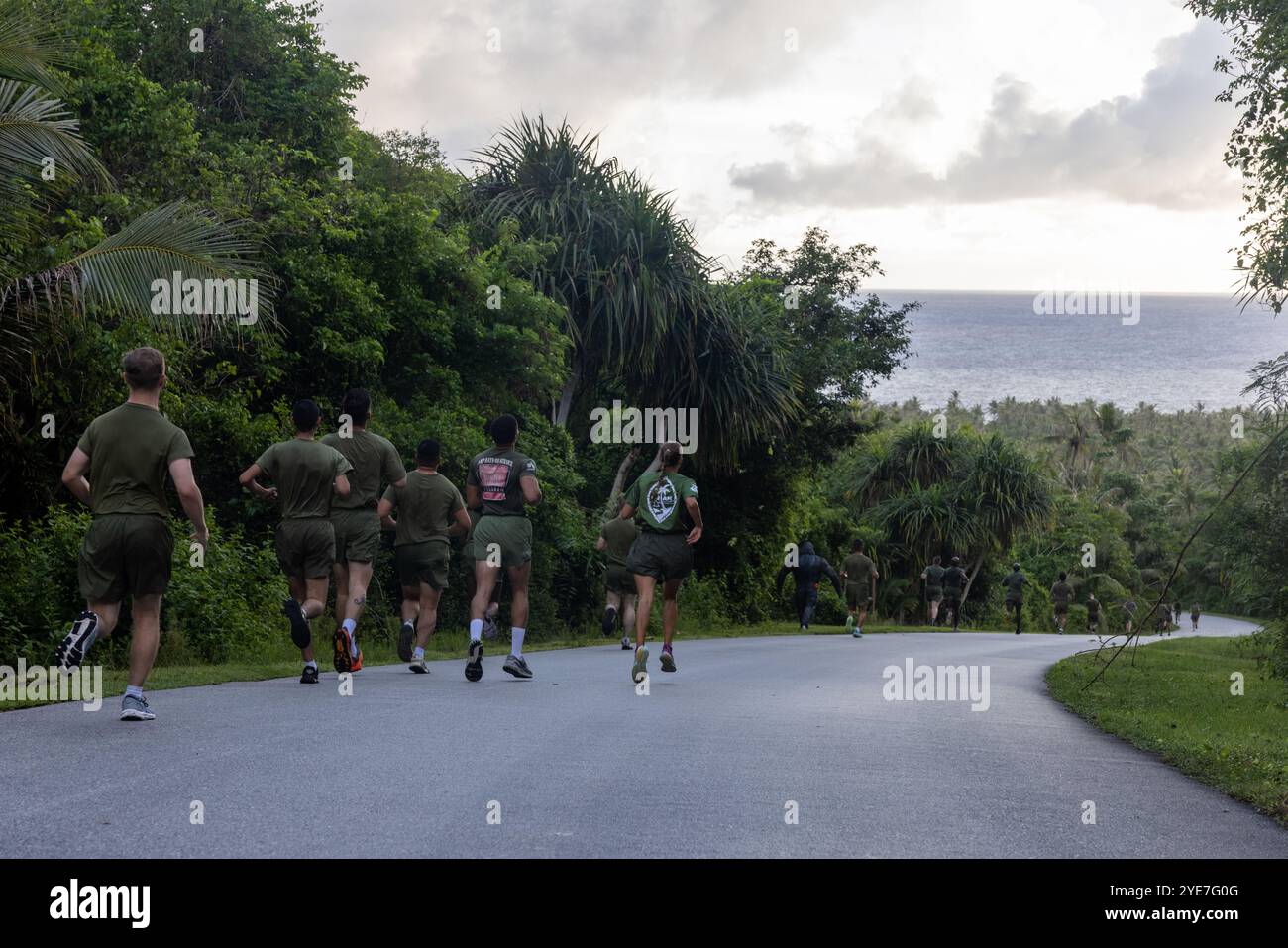U.S. Marines and Sailors with Headquarters Company, Marine Corps Base ...