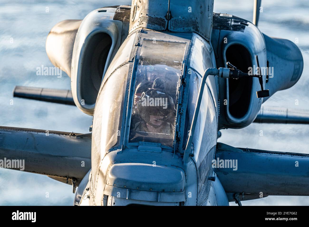 U.S. Marine Corps pilots with Marine Light Attack Helicopter Squadron ...