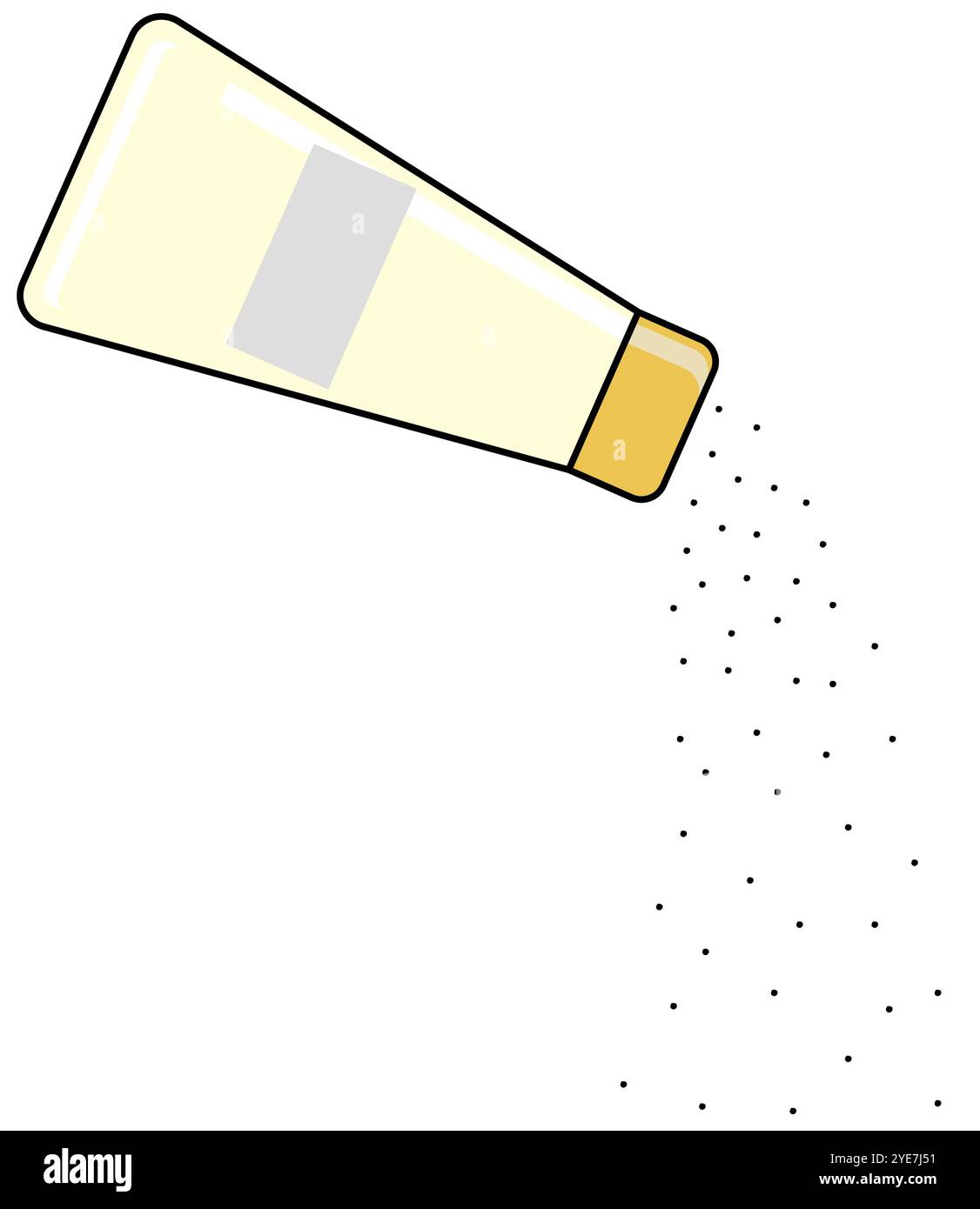 Pouring salt shaker illustration hi-res stock photography and images ...