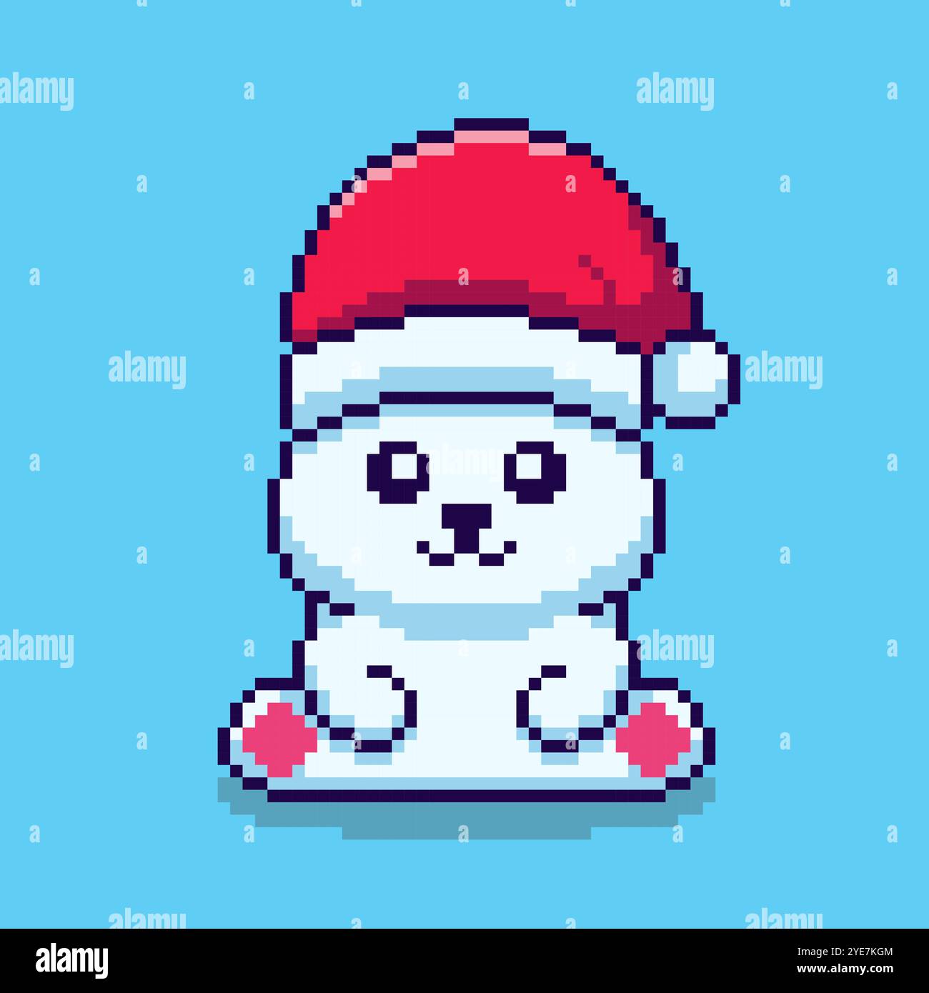 Bear pixel Stock Vector Images - Alamy