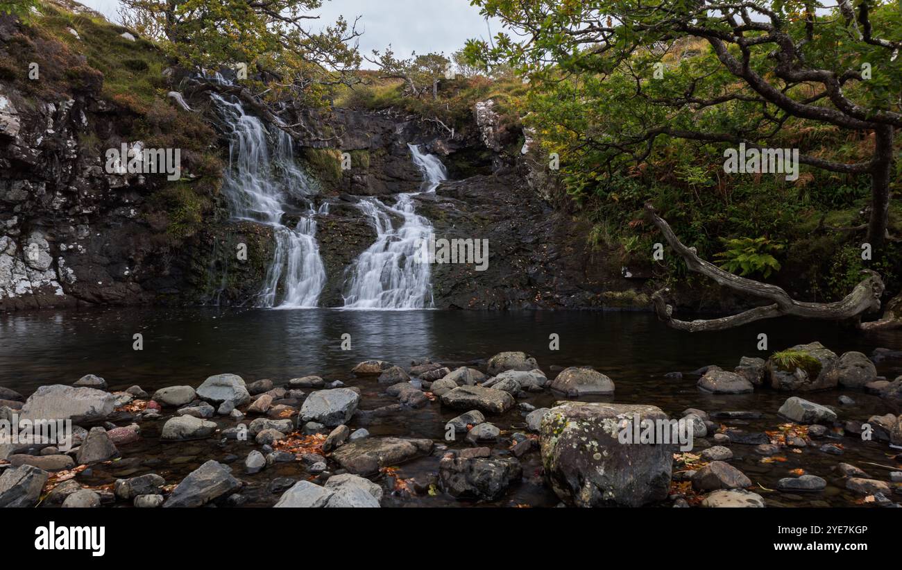 Waterfall stream river water scotland hi-res stock photography and ...