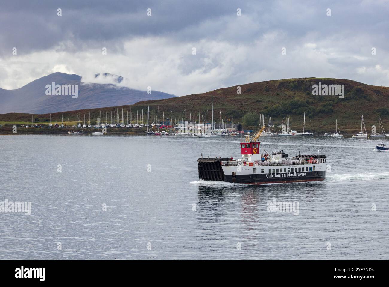 Calmac ferry off Oban, Scotland Stock Photo - Alamy