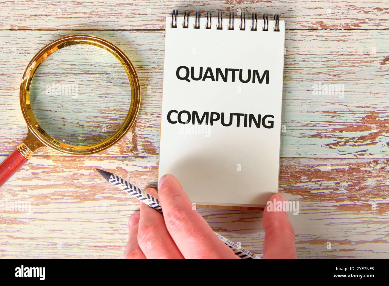 Business Programming Interface Application And Network Concept Text Quantum Computing In A