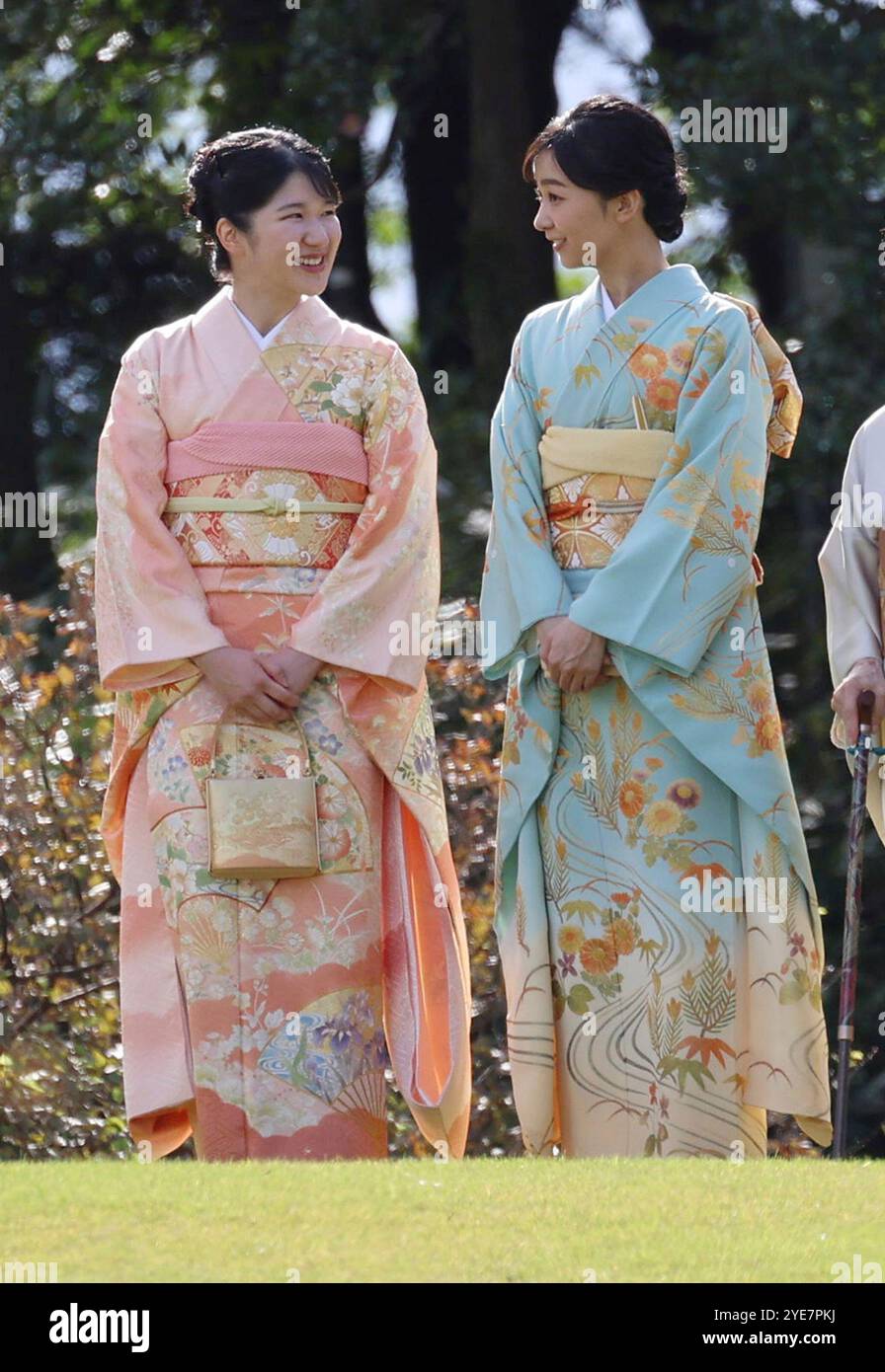 Japanese Emperor's daughter Aiko and Crown Prince's second daughter ...