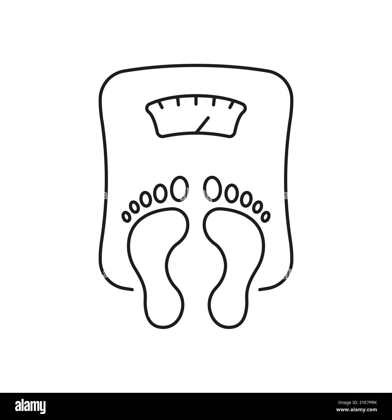 Check weight balance feet Cut Out Stock Images & Pictures - Alamy