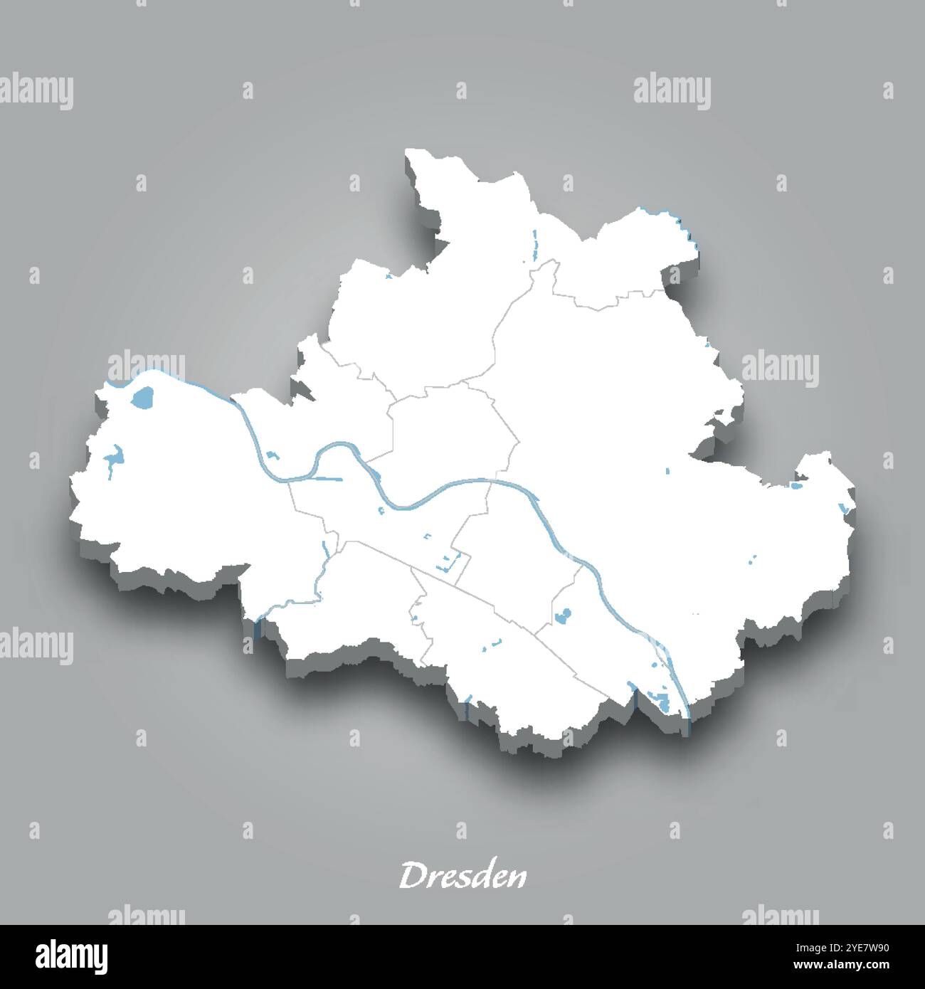 Dresden district Stock Vector Images - Alamy