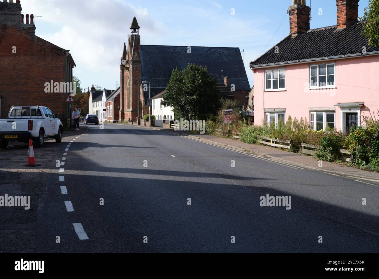 Wrentham High Street East Suffolk Stock Photo - Alamy