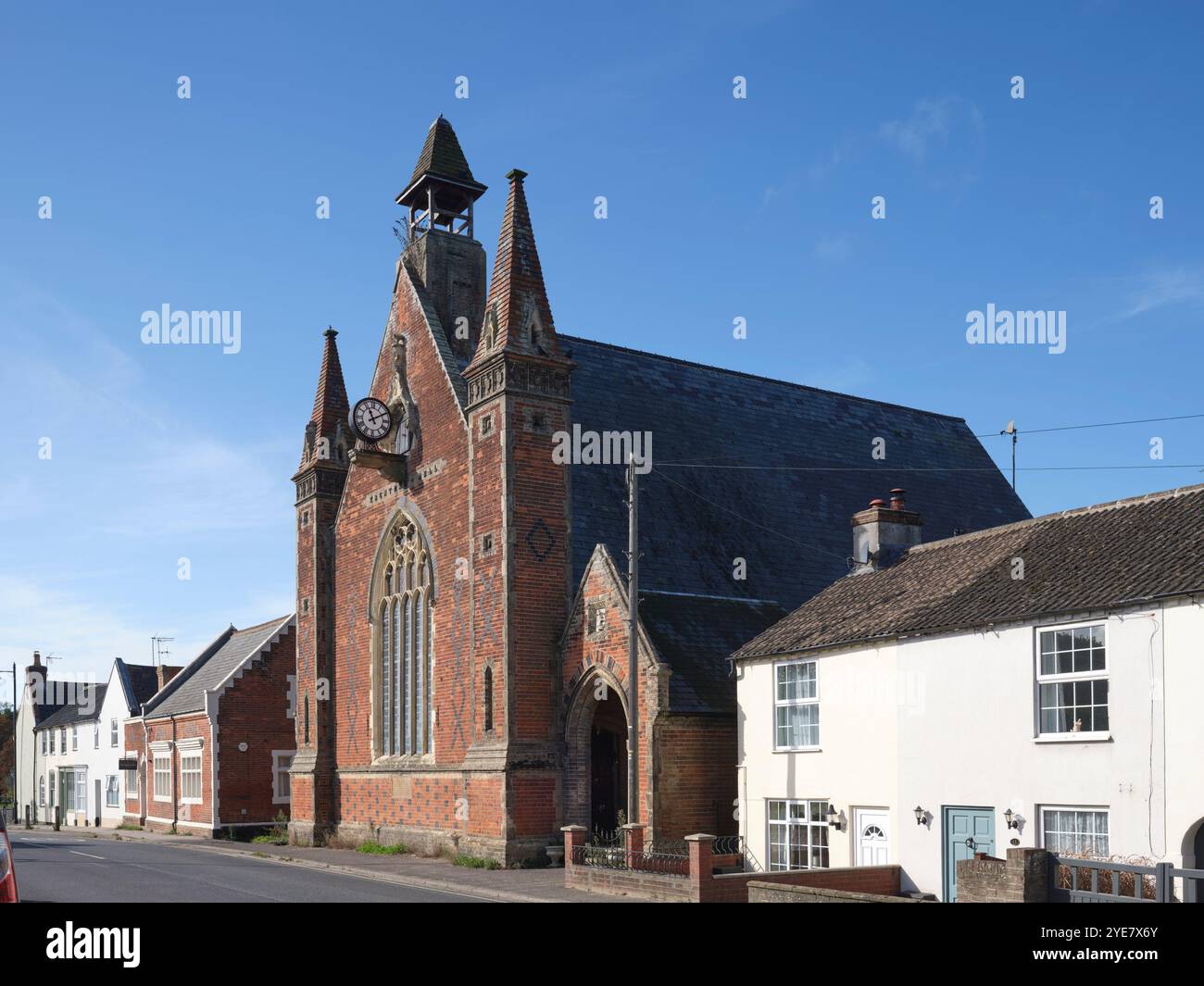 The Old Town Hall Wrentham East Suffolk Stock Photo - Alamy