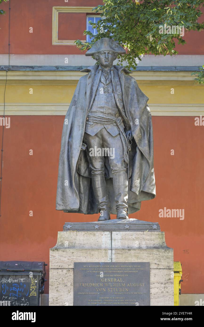 Von steuben statue hi-res stock photography and images - Alamy