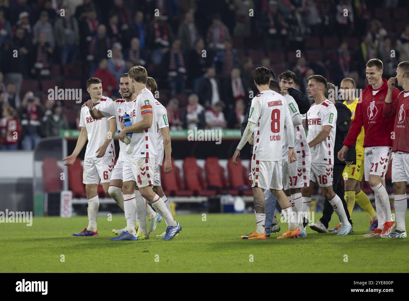 Eric Martel (1.FC Koeln, Midfield, #6), Timo Huebers (1.FC Koeln ...