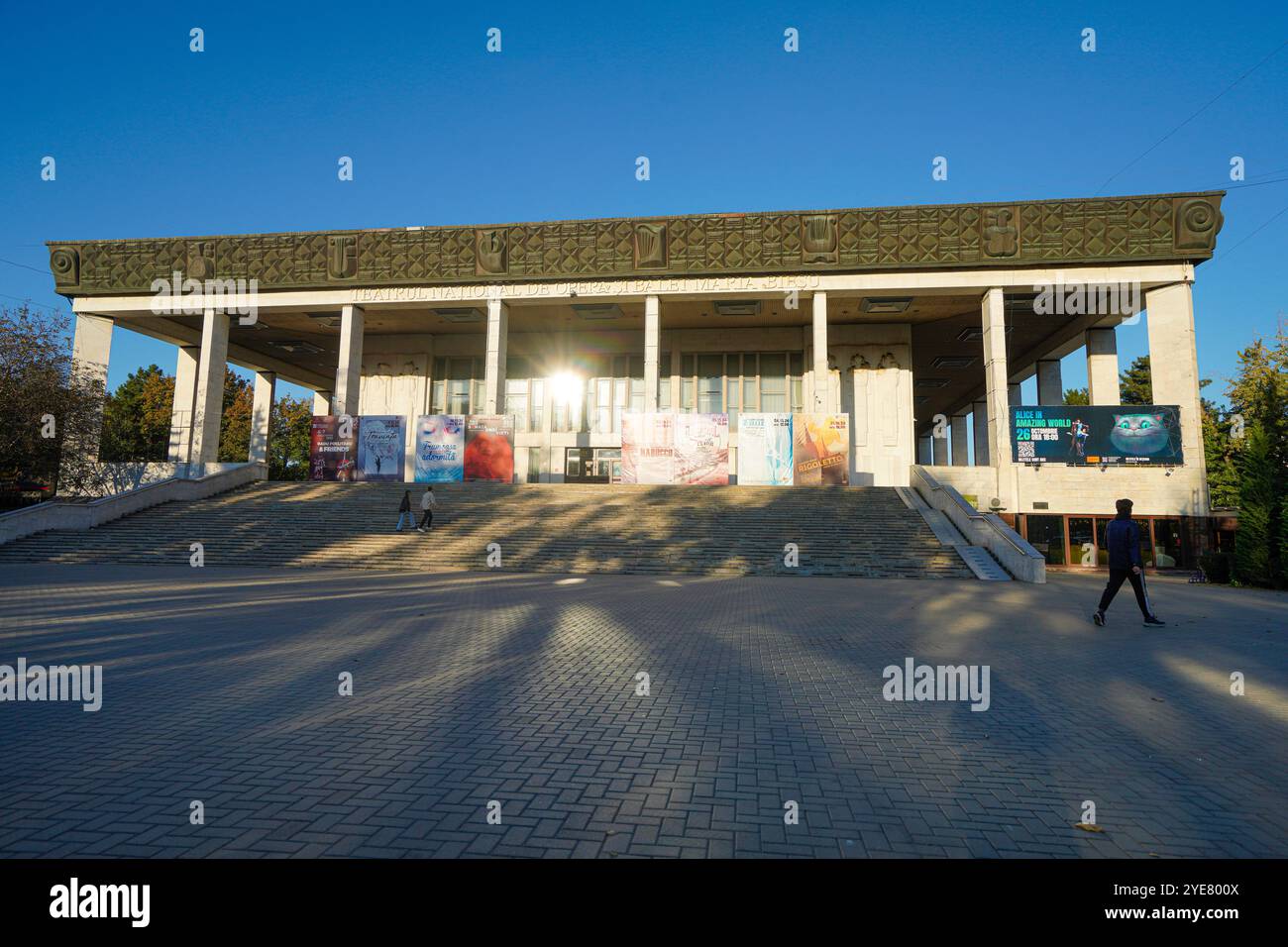 Chisinau, Moldova. October 24, 2024. External view of the Maria Biesu ...