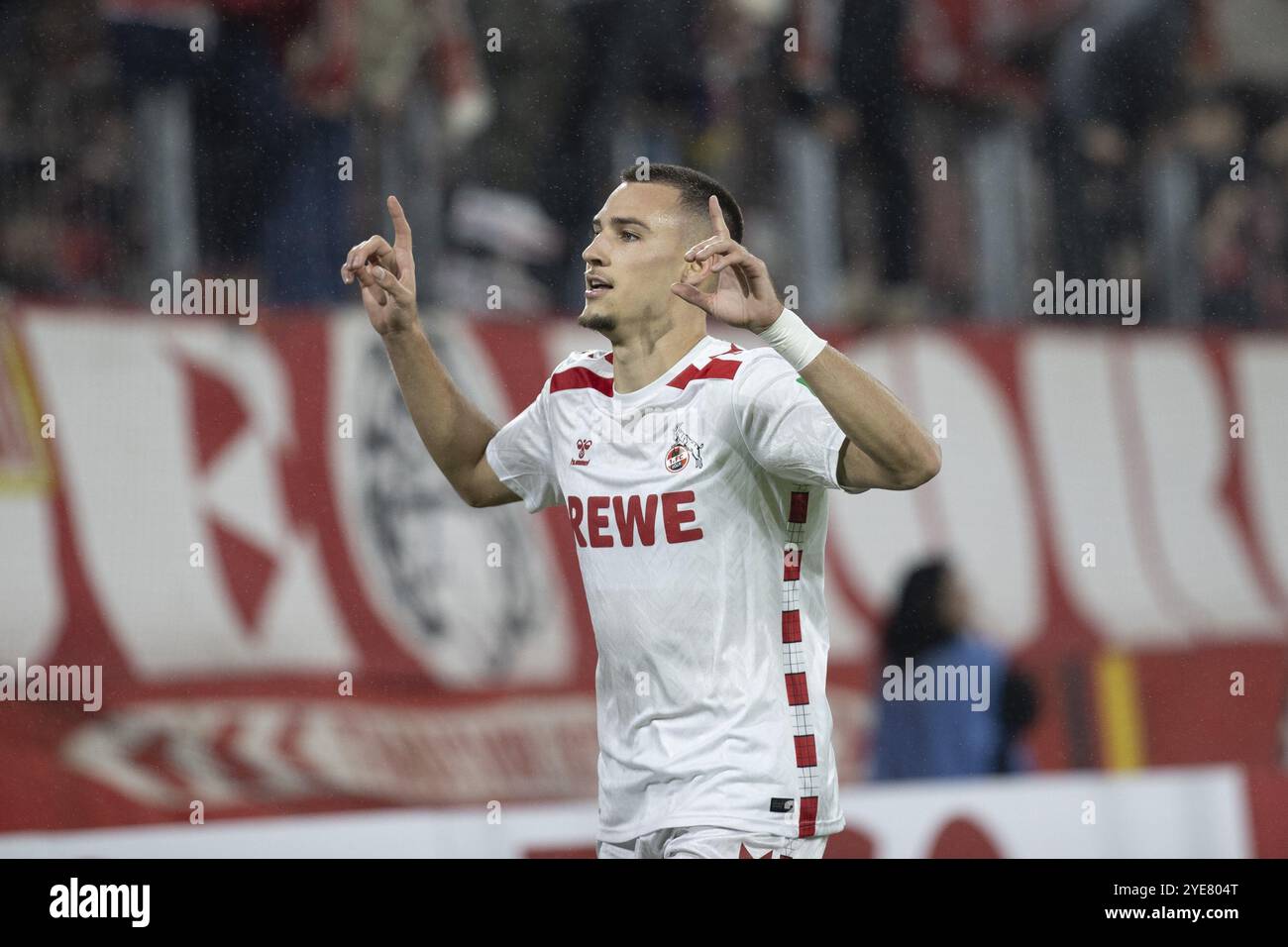 Tim Lemperle (1.FC Koeln, Sturm, #19), DFB Pokal: 1.FC Koeln, Holstein ...