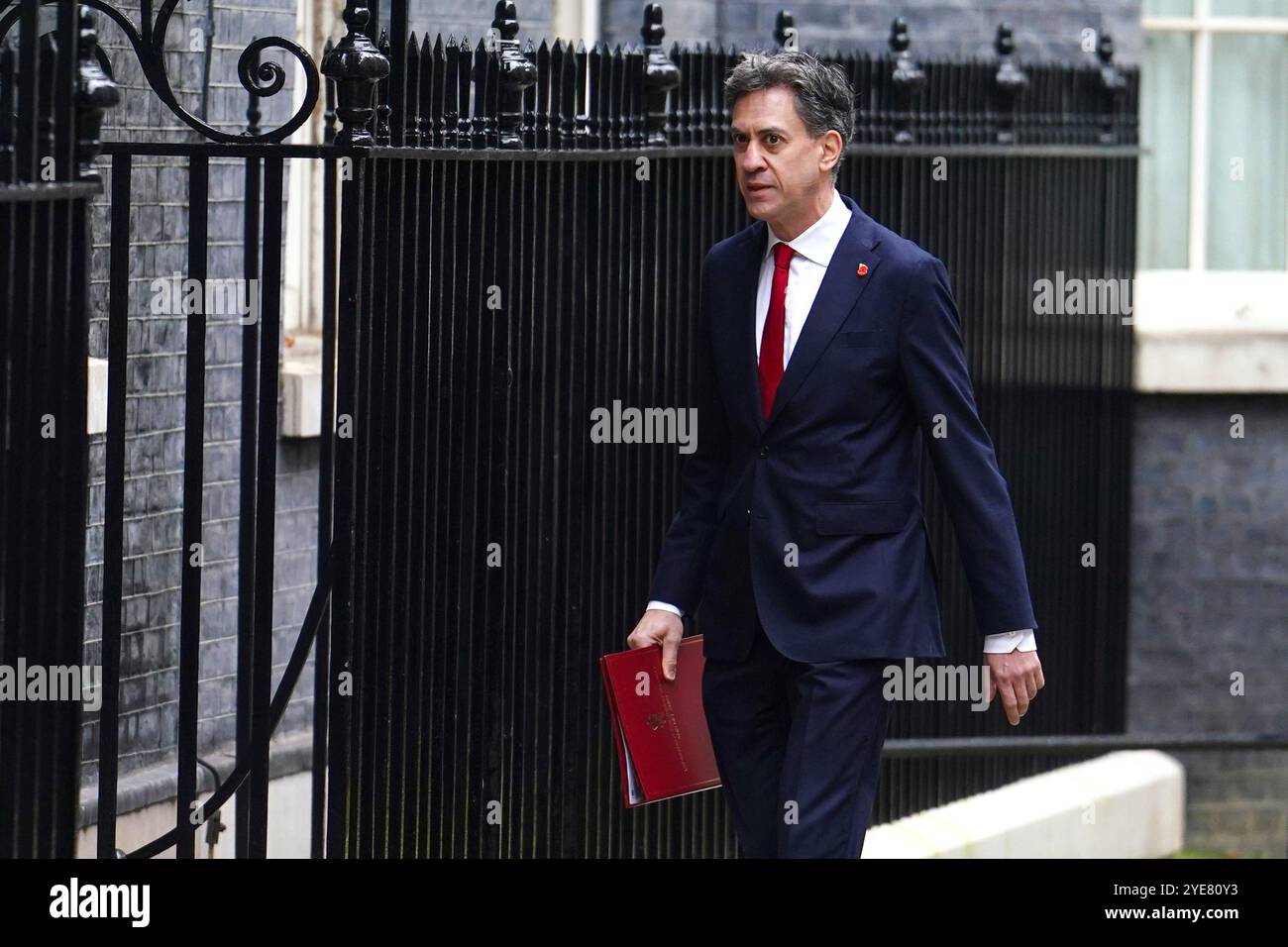 Energy Security and Net Zero Secretary Ed Miliband arriving in Downing ...