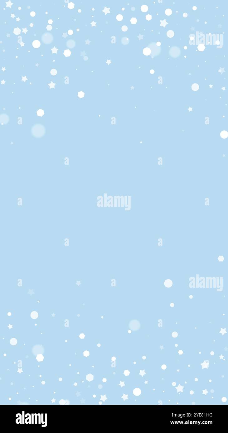 Snowfall overlay christmas background. Subtle flying snow flakes and ...
