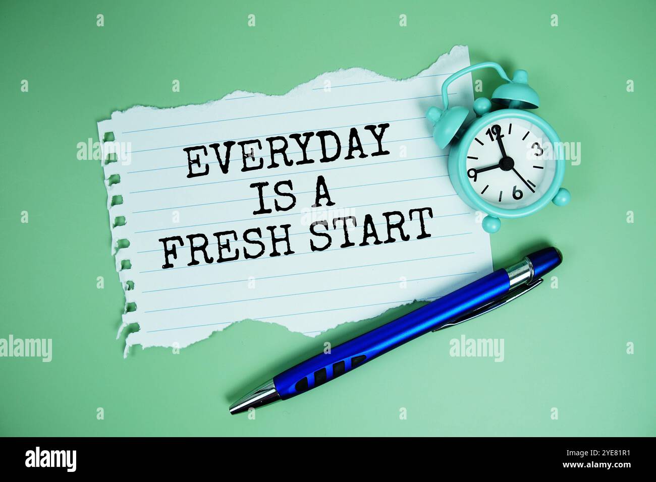 Everyday is a Fresh Start text motivational and inspiration quote with ...