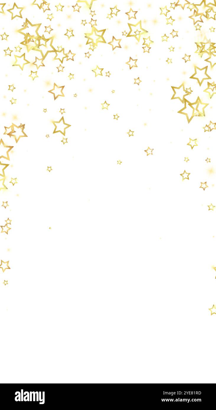 Christmas stars vector overlay. Magic stars luxury sparkling confetti ...