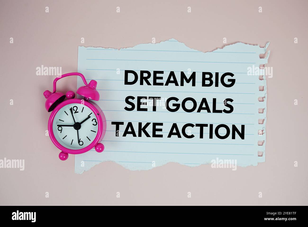 Dream Big, Set Goals, Take Action text motivational and inspiration ...