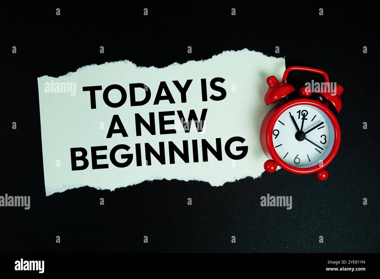 Today is a New Beginning text motivational and inspiration quote with ...