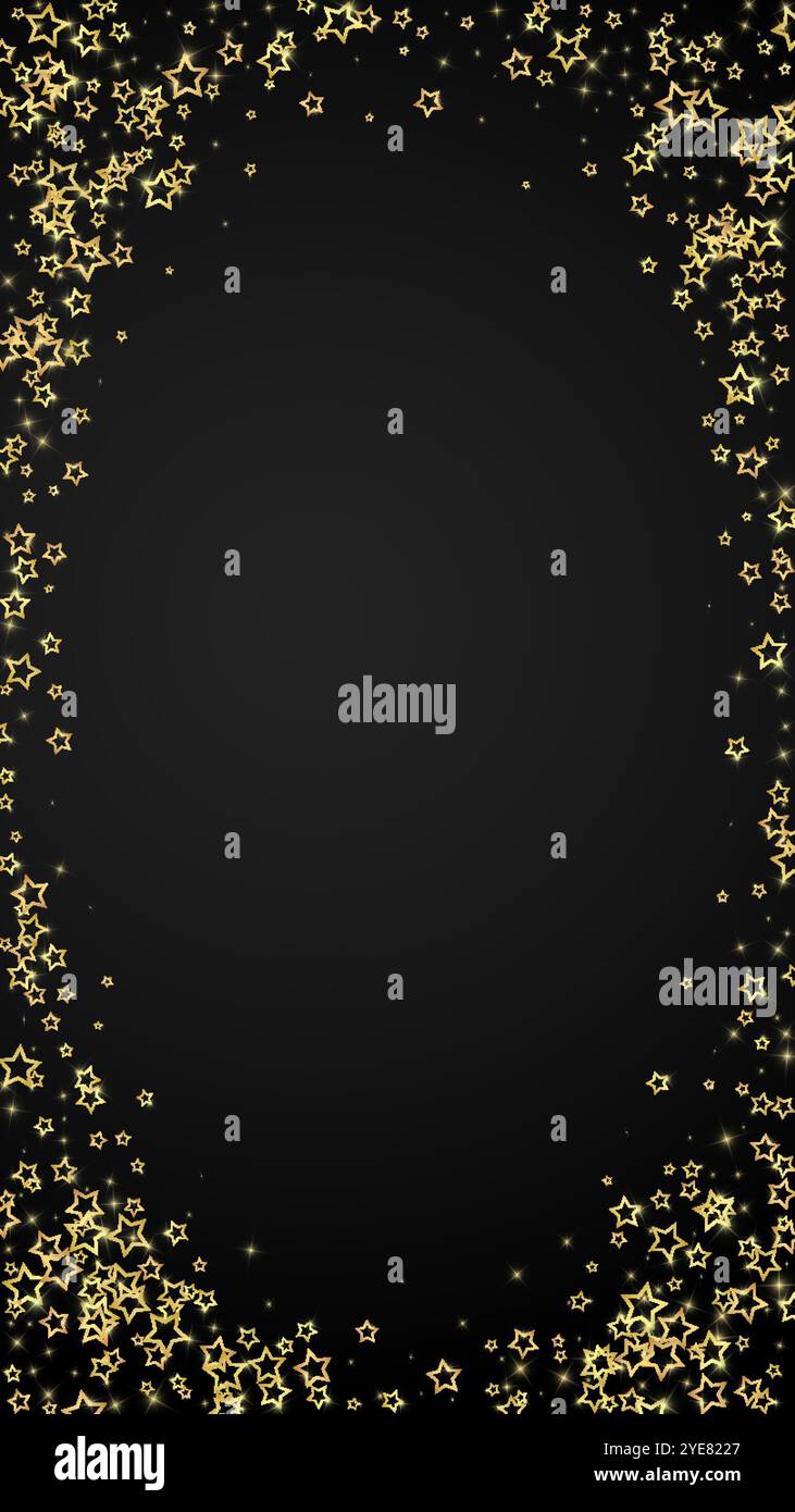 Starry night fairy tale background. Cute sparkling twinkles, christmas ...