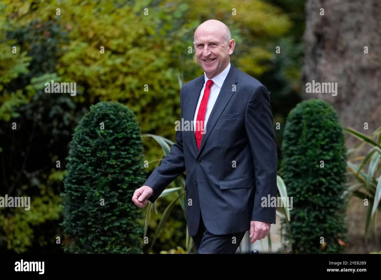 John Healey, Britain's Minister of Defence arrives for a pre-Budget ...