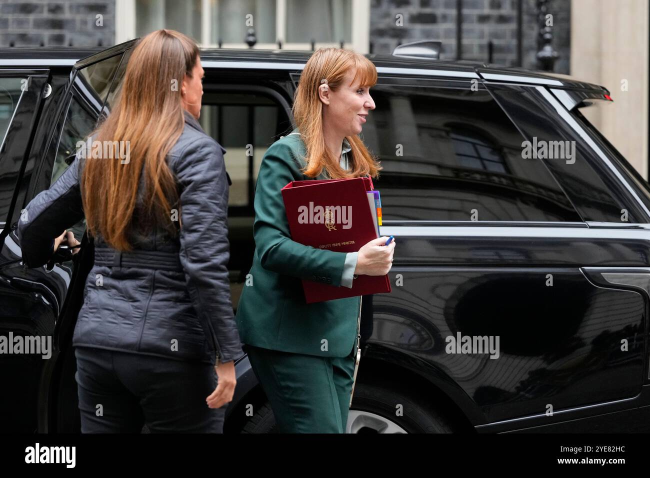 Angela Rayner, Britain's Deputy Prime Minister arrives for a pre-Budget ...