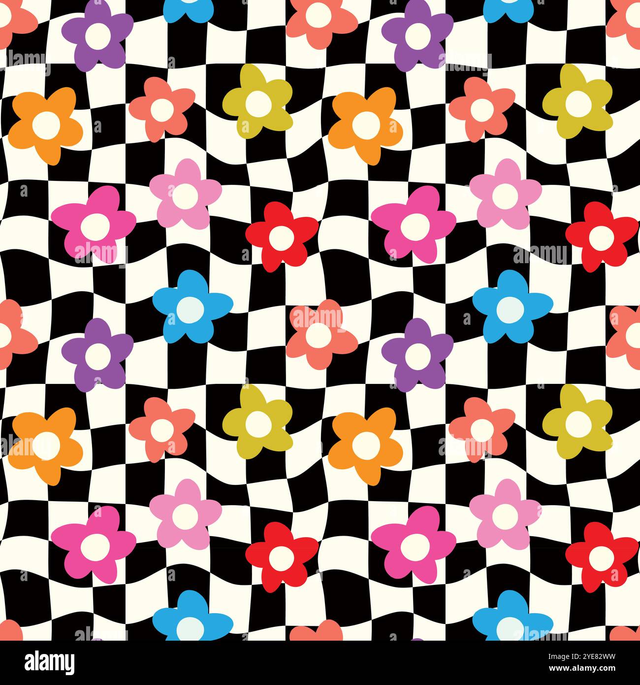 Pink And Black Checkered Wallpaper