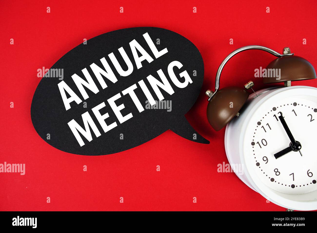Annual meeting word abstract hi-res stock photography and images - Alamy
