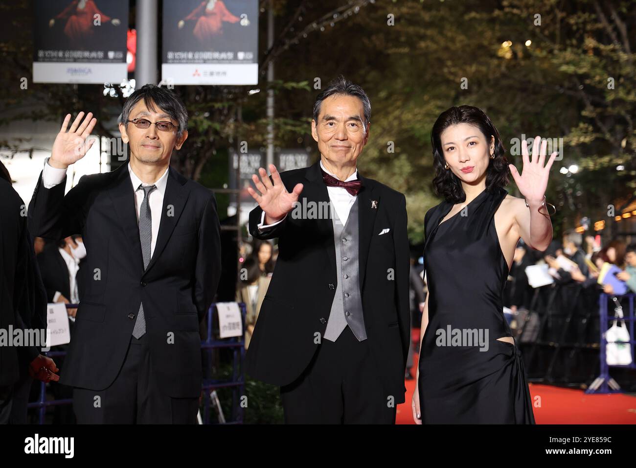 October 28, 2024. 28th Oct, 2024. Daihachi Yoshida, Kyozo Nagatsuka, Kumi Takiuchi, October 28 ...