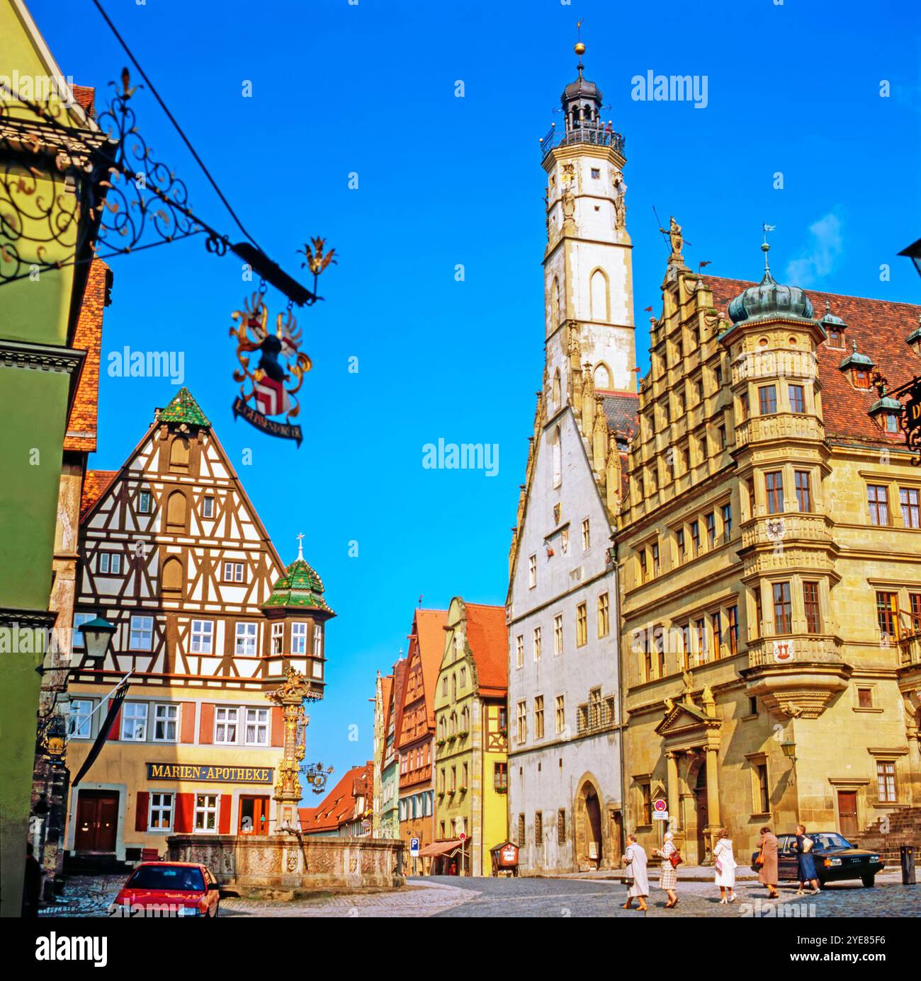 Town Hall in Rothenburg, Germany Stock Photo - Alamy