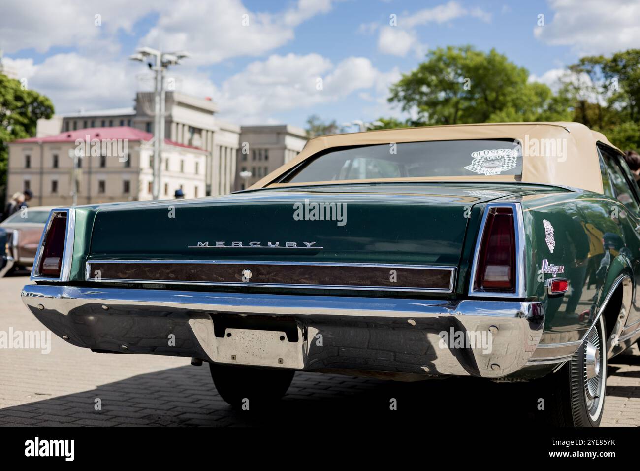 Rear view classic car mercury hi-res stock photography and images - Alamy