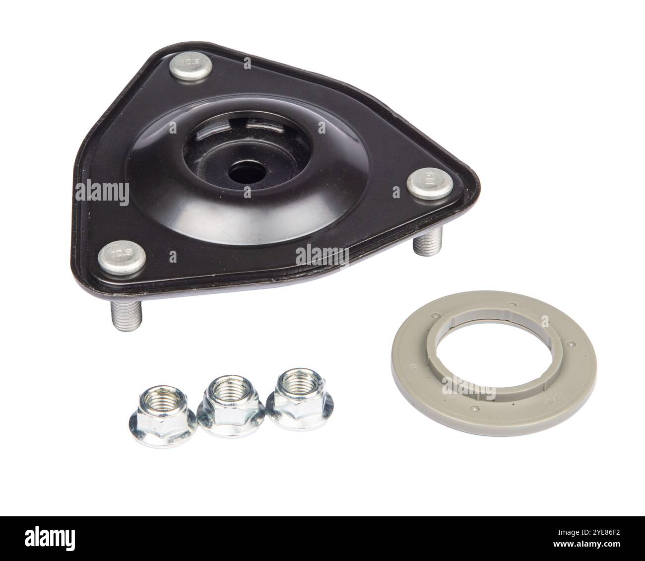 Closeup shock absorber suspension Cut Out Stock Images & Pictures - Alamy