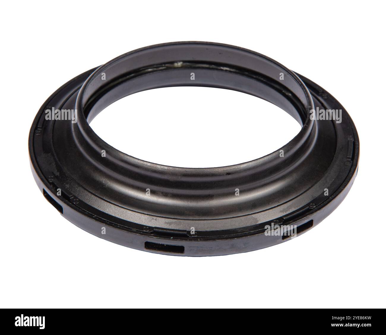 Suspension strut support bearing isolated on white Stock Photo - Alamy