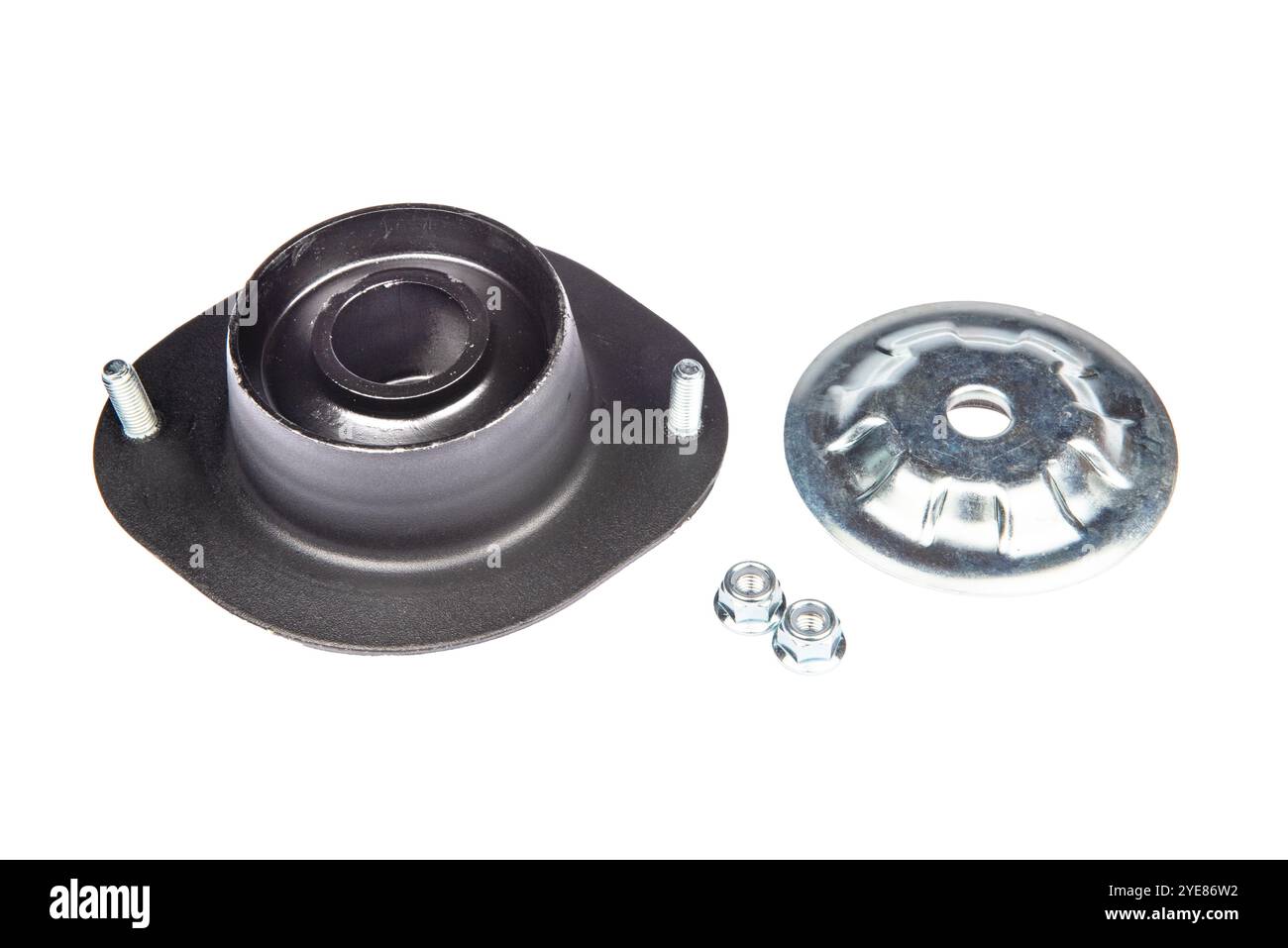 Closeup shock absorber suspension Cut Out Stock Images & Pictures - Alamy