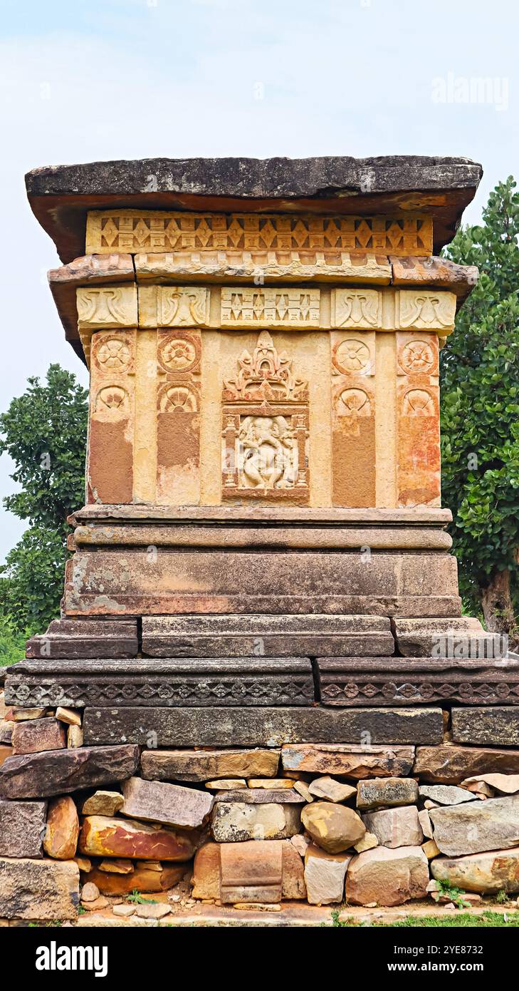 View of a small sub-shrine within the Gargaj Group of Temples, a 10th ...