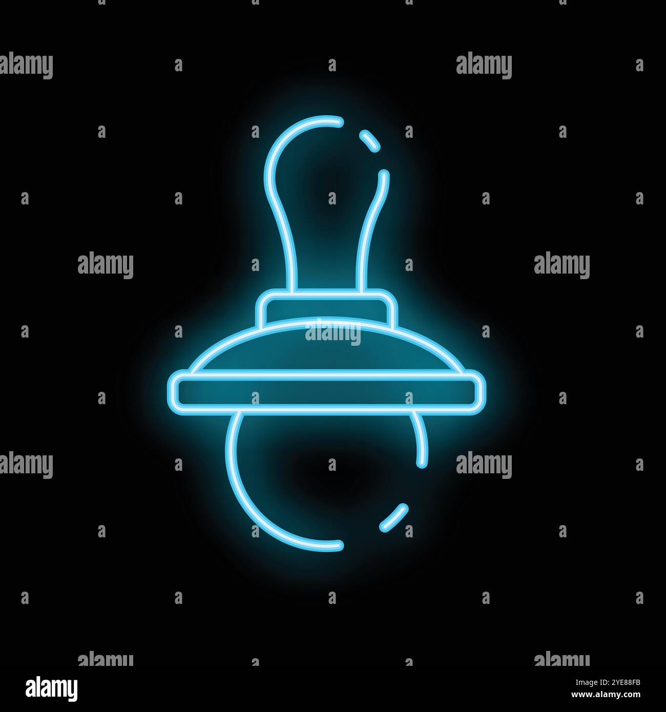 Care glowing neon sign on Stock Vector Images - Alamy